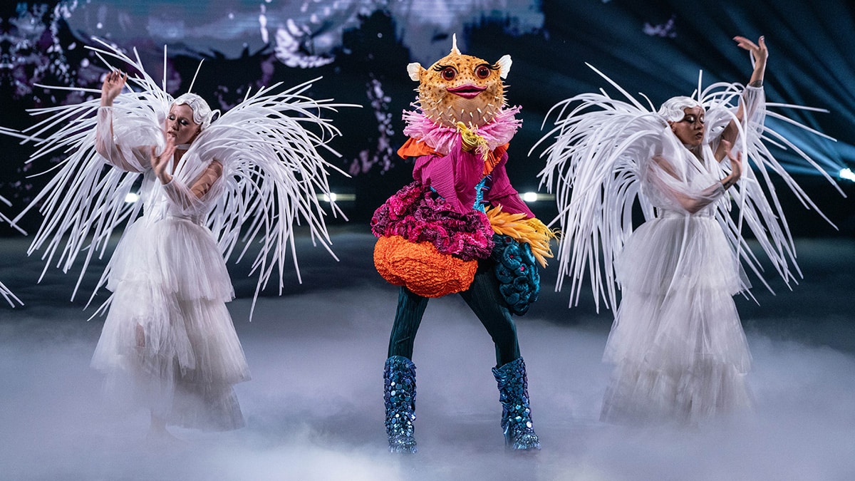 'The Masked Singer UK' unmasks Pufferfish, Dressed Crab and Wolf in ...