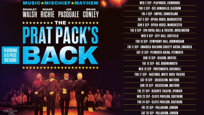 The Prat Pack Return: Bradley Walsh, Brian Conley, Joe Pasquale and ...