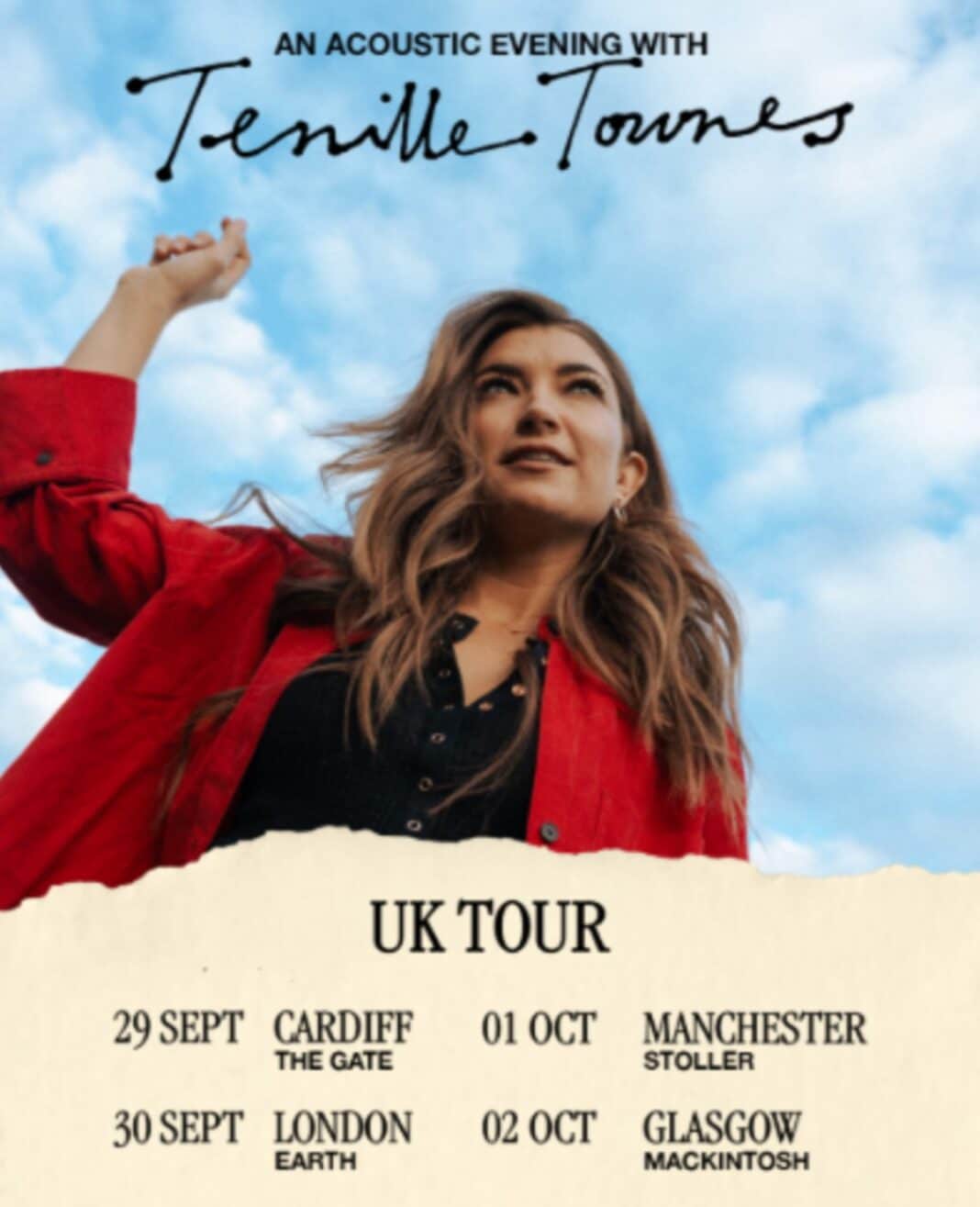 Tenille Townes brings new album 'The Acrobat’ to the UK with intimate ...