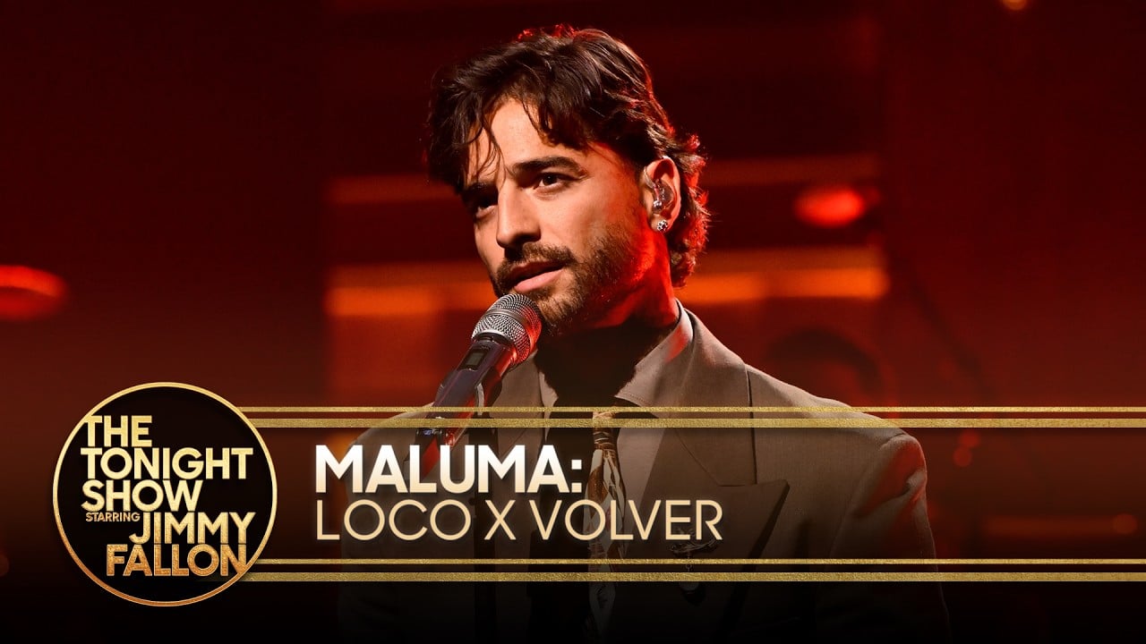 Watch: Maluma performs 'Loco x Volver' on The Tonight Show Starring ...